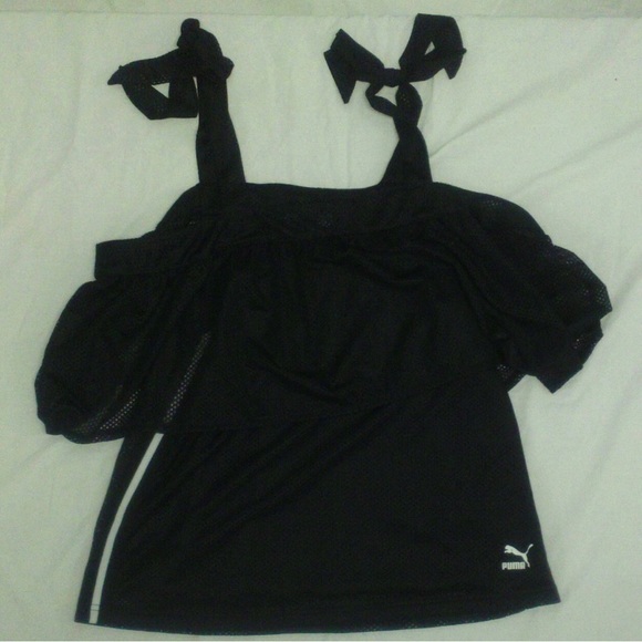 Puma | Tops | Nwt Puma Mesh Sports Top | Poshmark
